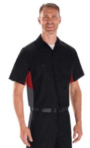 KIA Technician Shirt | Automotive Workwear | Prudential Overall Supply